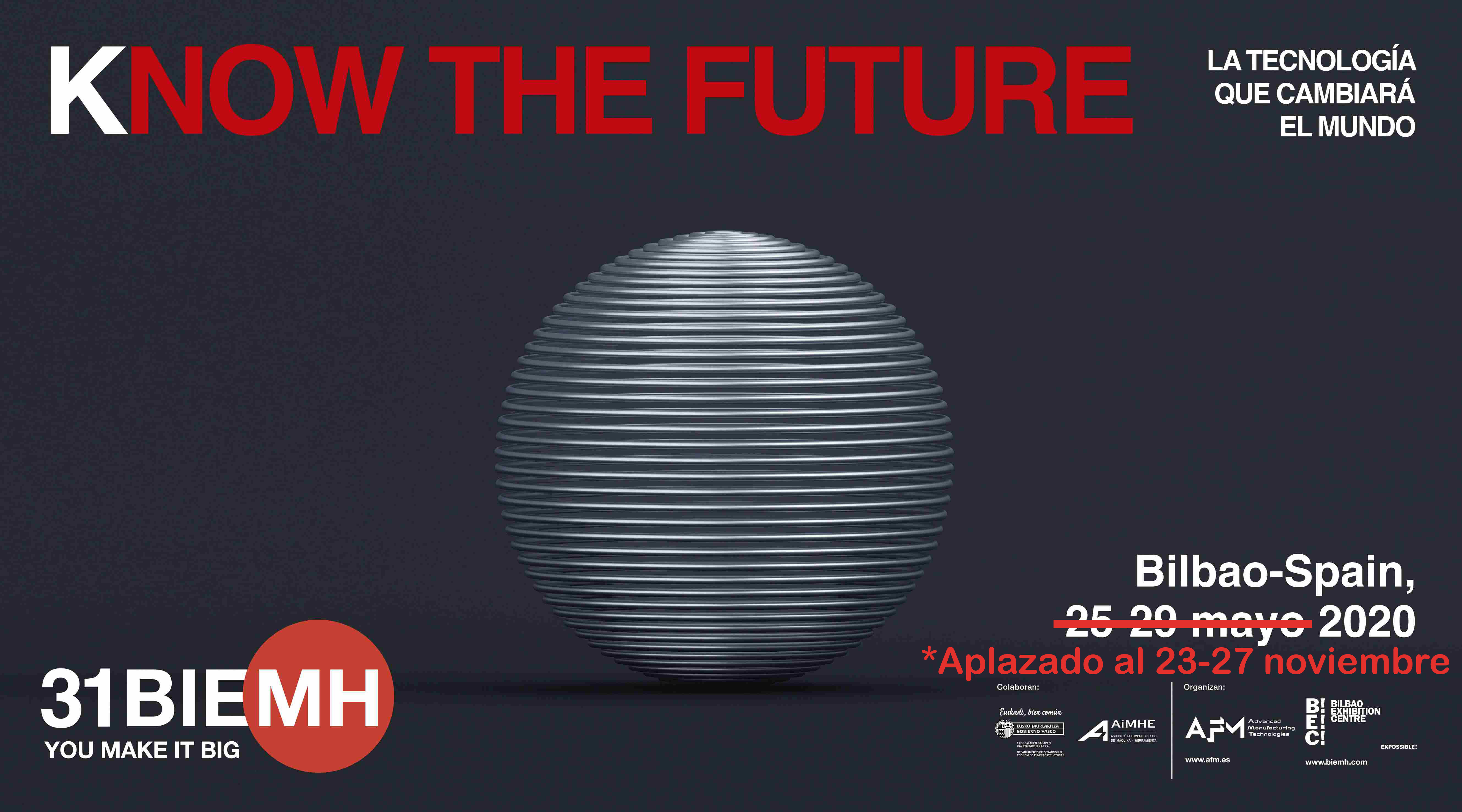 Participamos en la próxima 31 edición de la Feria BIEMH en Bilbao (23 ...